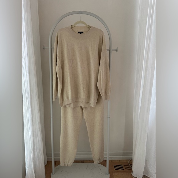 Massimo Dutti | Sweaters | Massimo Dutti Cream Sweater And Pant Set ...